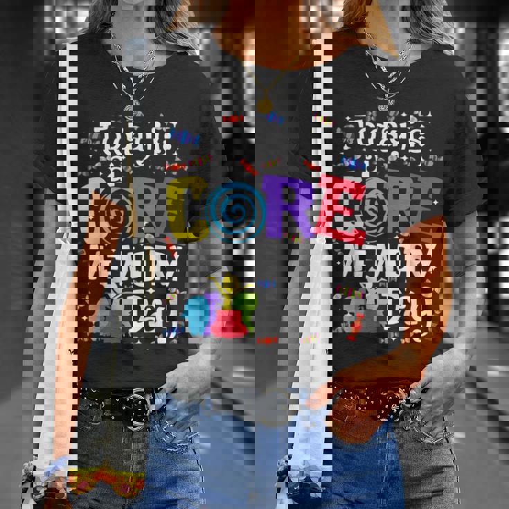 Today Is Core Memory Day Emotions Out T-Shirt - Monsterry