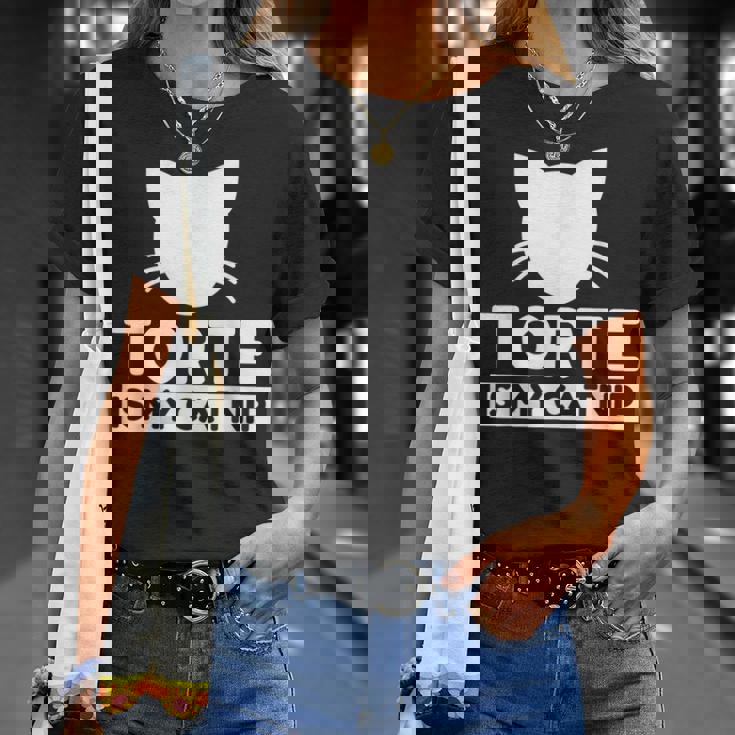 Torte Lover Cute Cat T-Shirt - Monsterry