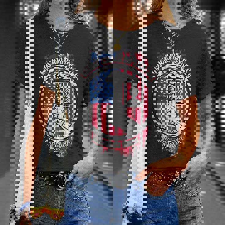 Union Crane Operator For Crane Operators T-Shirt - Monsterry