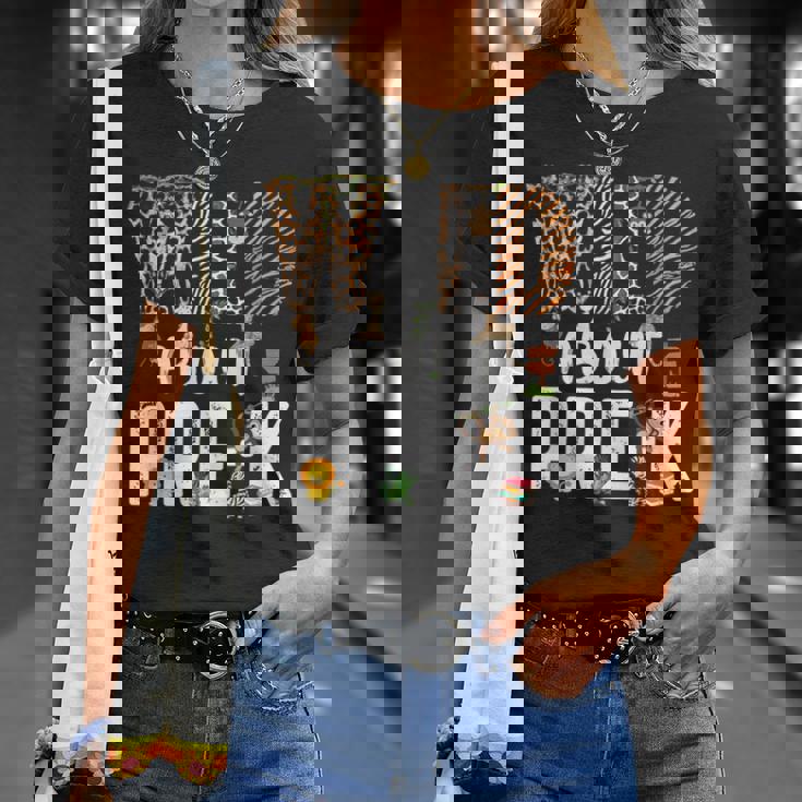 Wild About Pre-K Safari Jungle Back To School T-Shirt - Monsterry