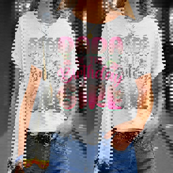 Dad And Mom Dada Birthday Girl Fairy Party Decorations Famil T-Shirt ...