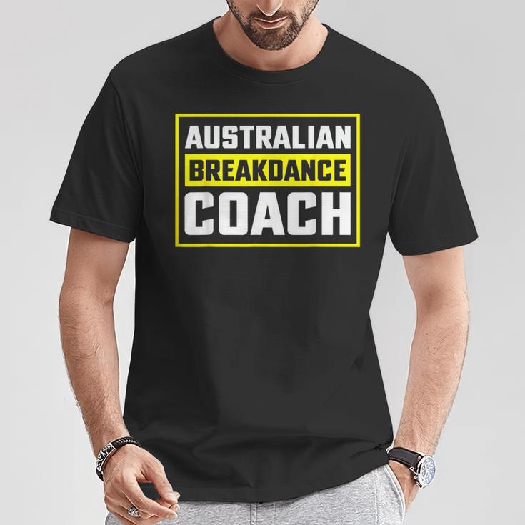Australian Breakdancing Costume Coach Matching T-Shirt - Monsterry