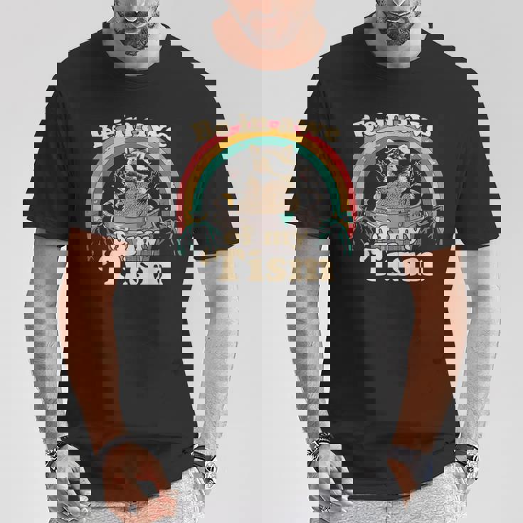 Autism Be In Awe Of My 'Tism Meme Autistic Raccoon T-Shirt | Mazezy