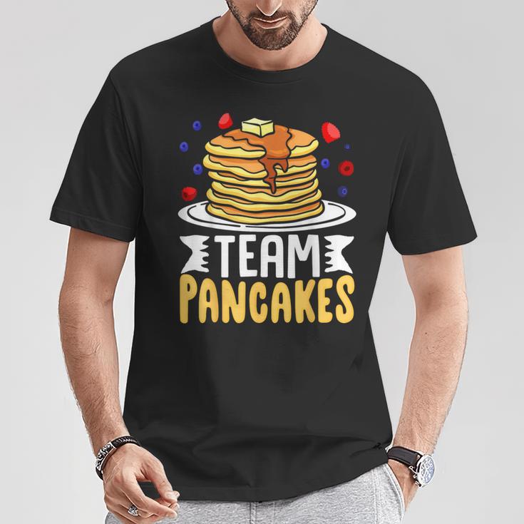 Cool Pancake For Men Women Pancake Master Chef Food Pancakes T-Shirt ...