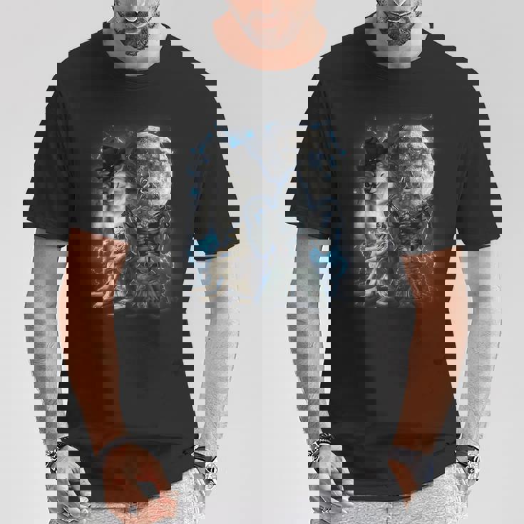 Cringe Alpha Wolf Meme Werewolf T-Shirt - Monsterry