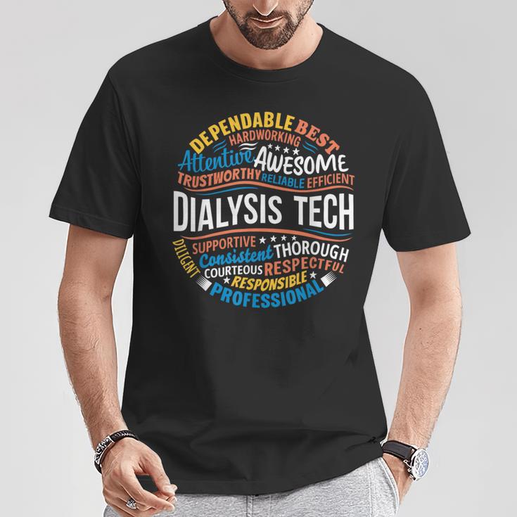 Dialysis Tech Dialysis Technician Week T-Shirt | Mazezy