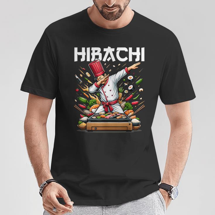 Hibachi Chef Costume Outfit Hibachi Chef T-Shirt - Monsterry