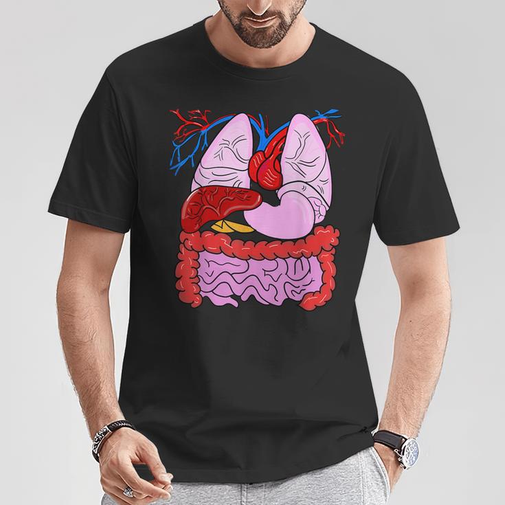 Human Body Anatomy T-Shirt - Seseable