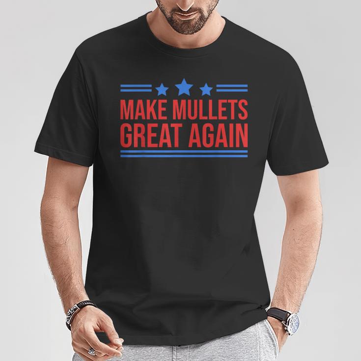 Make Mullets Great Again Mullet Hairstyle T-Shirt - Monsterry AU