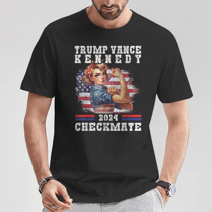 Trump Vance Kennedy Checkmate 2024 Election Republican Trump T-Shirt ...