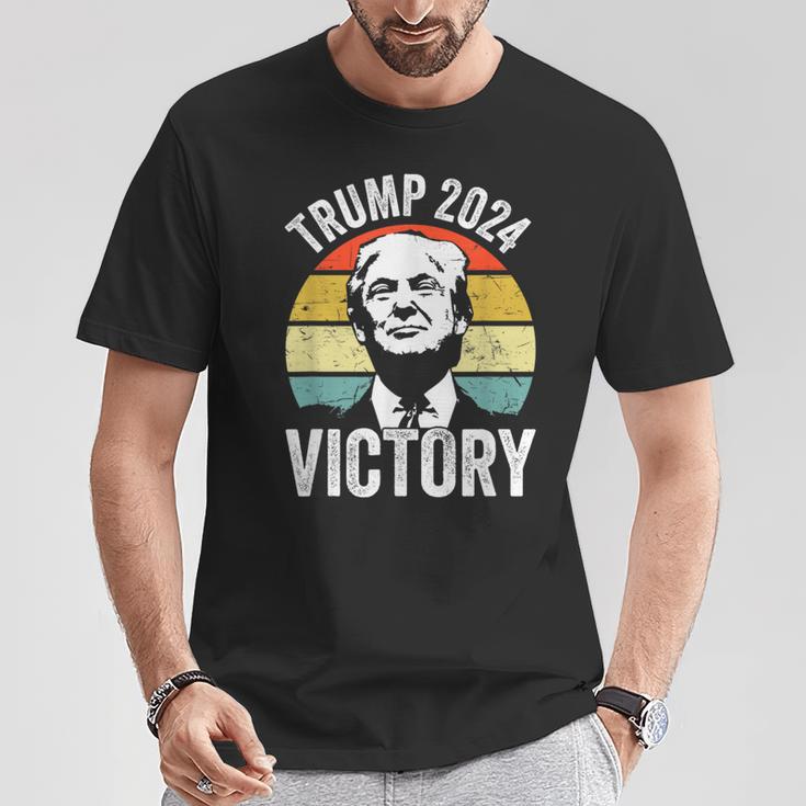 Trump Won Trump 2024 Victory 2024 Donald Trump Won 2024 T-Shirt | Mazezy