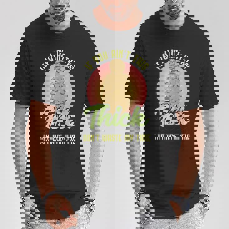 Venus Of Willendorf Fertility Goddess Thicc Meme T-Shirt - Monsterry