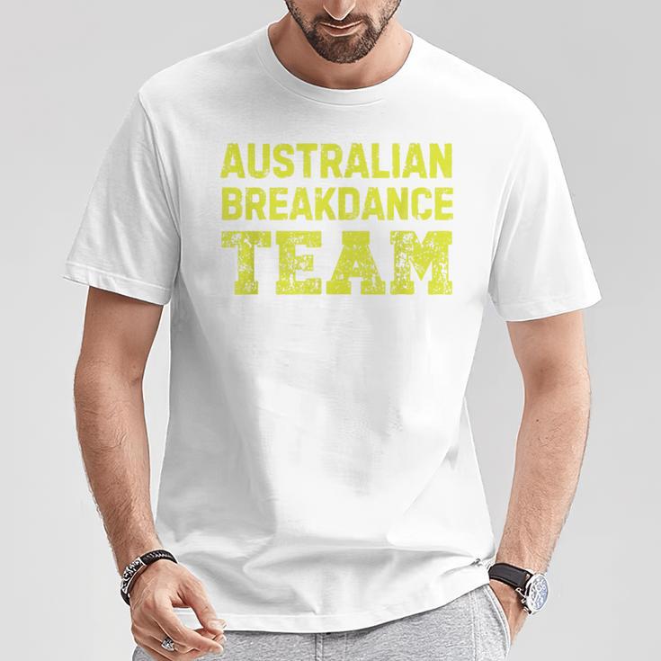 Australian Breakdancing Outfit Halloween Costume T-Shirt - Seseable