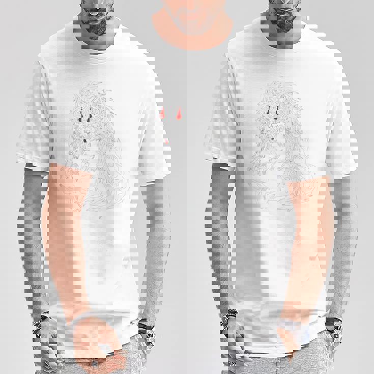 Black Jacob Fatu Wolf T-Shirt - Monsterry