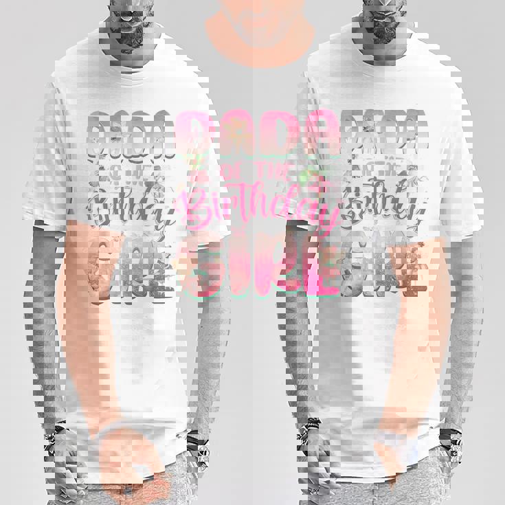 Dad And Mom Dada Birthday Girl Fairy Party Decorations Famil T-Shirt ...