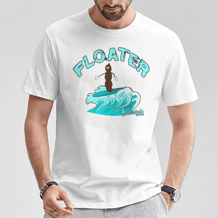 Floater Turd Surfing Surf T-Shirt - Monsterry AU