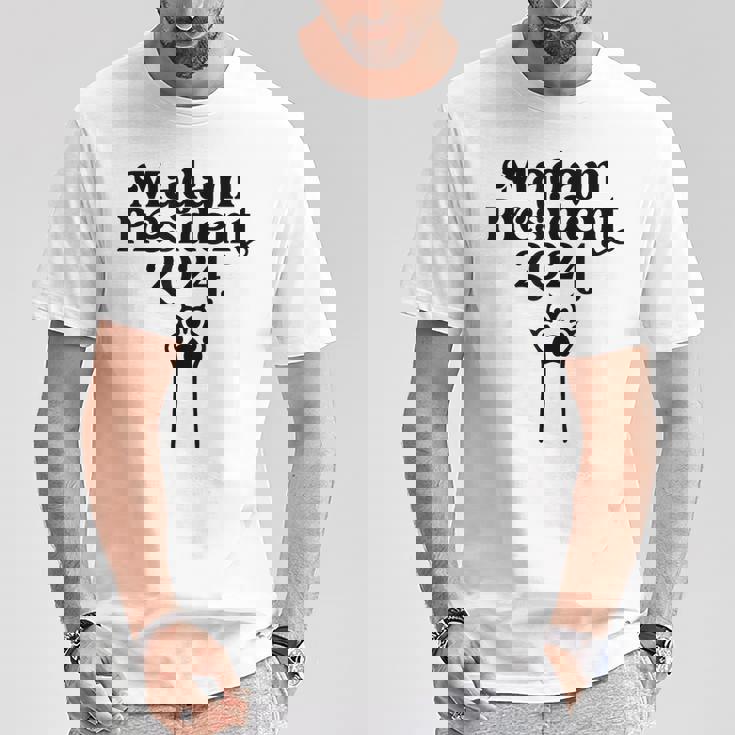 Madam President Childless Cat Ladies 2024 T-Shirt | Mazezy