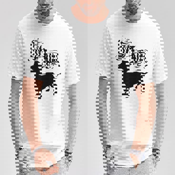 The Original Low Rider Dachshund Dog T-Shirt T-Shirt - Monsterry