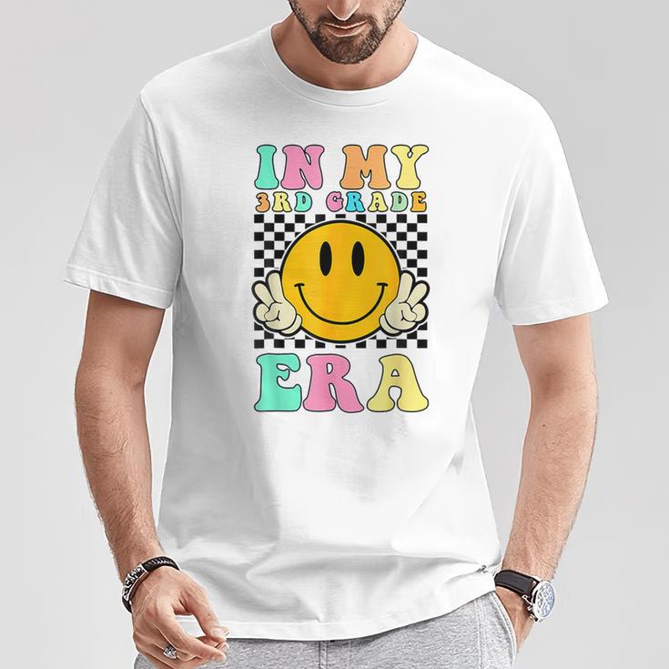 In My Third Grade Era Smile Face Back To School 3Rd Grade T-Shirt ...
