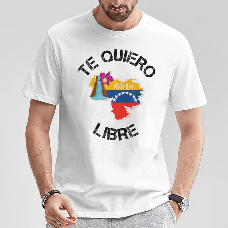 Venezuela Libre Fuera Maduro Bandera Mapa Camiseta unisex - Regaloses