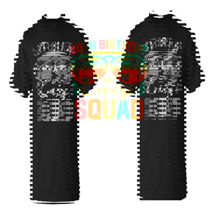 50Th Birthday Cruise Squad 2024 Cruise Crew Party Vacation T-Shirt ...