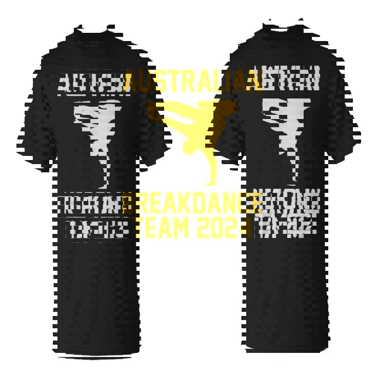 Australian Breakdance Team 2024 Breakdancing Meme 24 T-Shirt - Monsterry AU