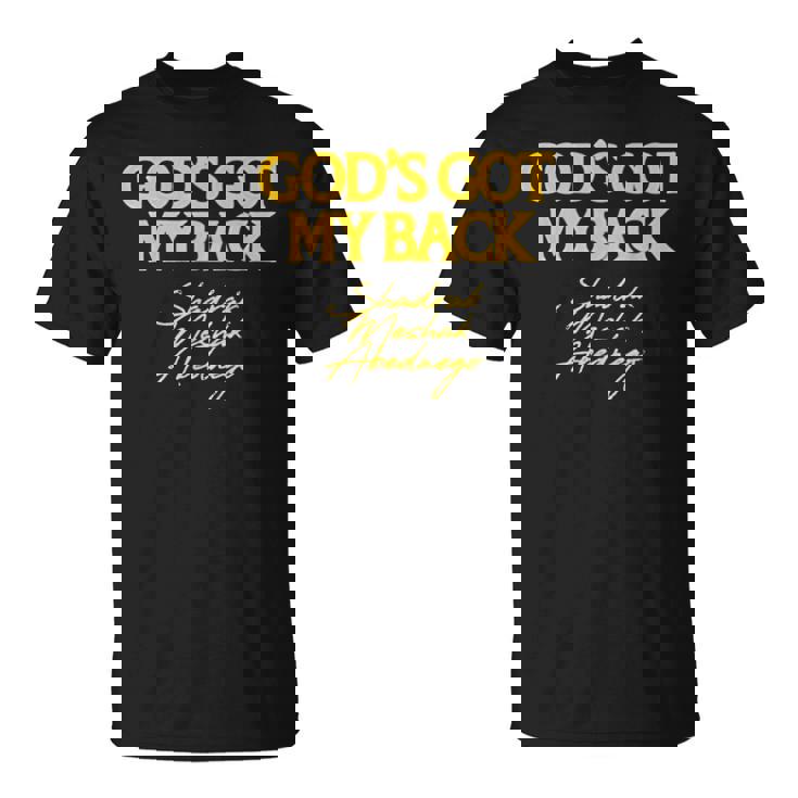 Brandon Lake Merch God's Got My Back Shadrach Meshach Abedne T-Shirt ...