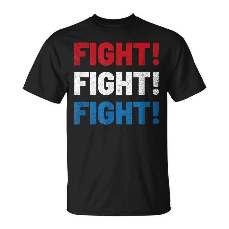 Fight Fight Fight Fist 2024 T-Shirt | Mazezy