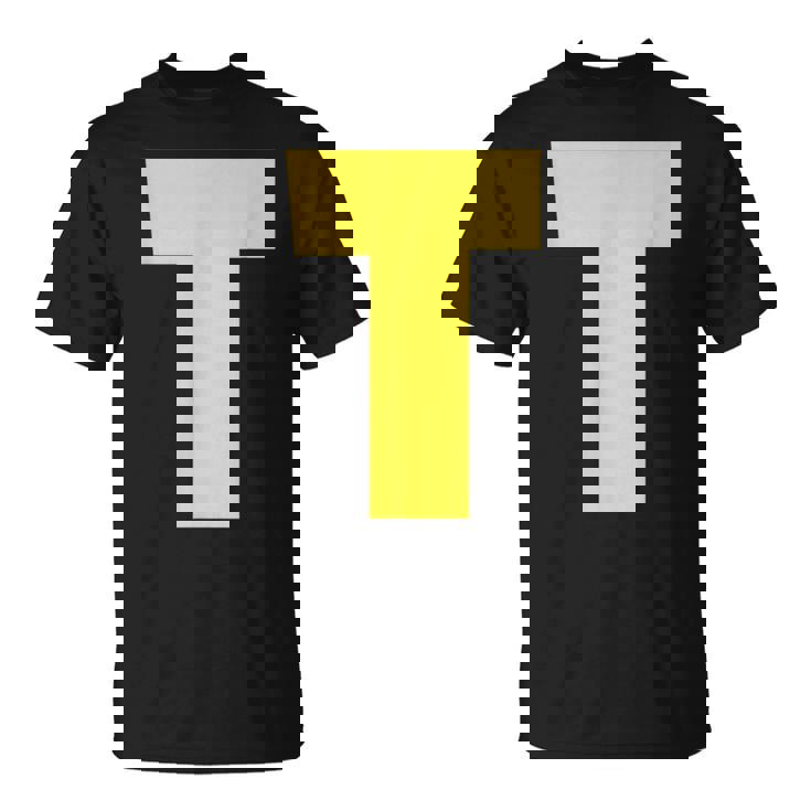 Green Halloween Chipmunk Carnival Group Costume Letter T T-shirt ...