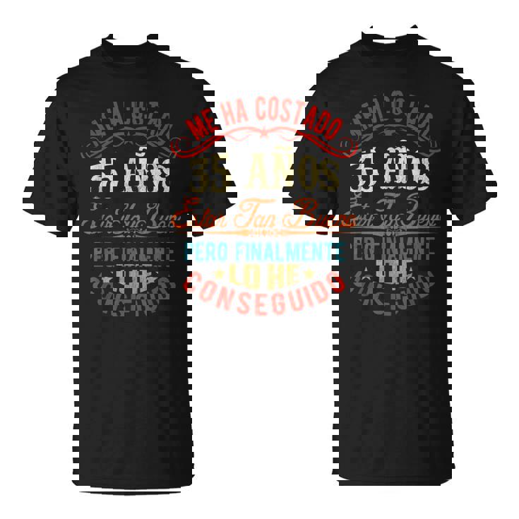 Me Ha Costado 35 Años Estar Tan Bueno Cumpleaños Camiseta de manga larga - Regaloses