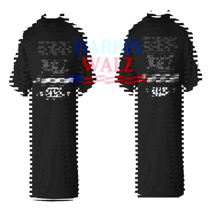 Harris Waltz 2024 Kamala Harris Tim Walz Waltz 2024 T-Shirt | Mazezy