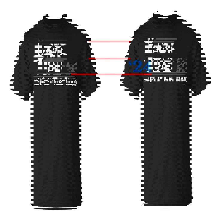 Hawk Tuah Hawk Tuah Spit On That Thing Meme T-Shirt - Monsterry