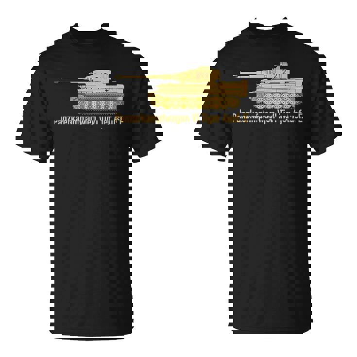 Panzer Vi Tiger 1 German Ww2 Tank T-Shirt - Thegiftio