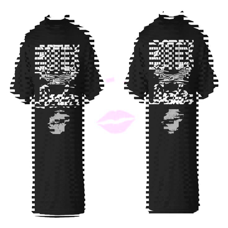 Plastic Surgery Cosmetic Nurse Lips Injector Botox Dealer T-Shirt ...