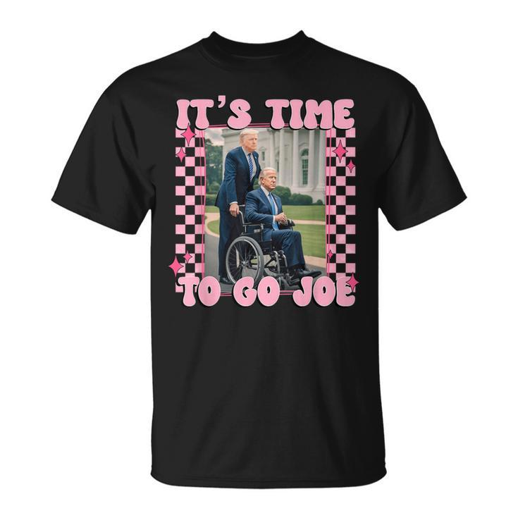 Trump 2024 It's Time To Go Joe T-Shirt | Mazezy