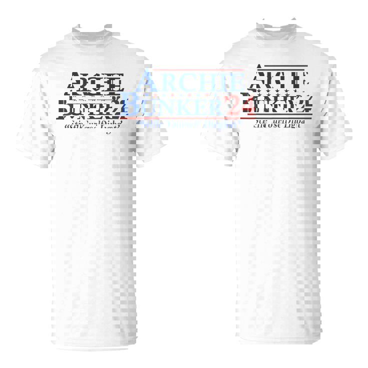Archie Bunker 24 For President 2024 T-Shirt | Mazezy