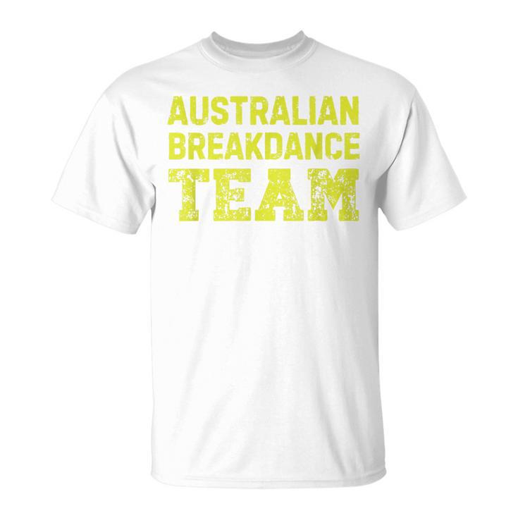 Australian Breakdancing Outfit Halloween Costume T-Shirt - Seseable