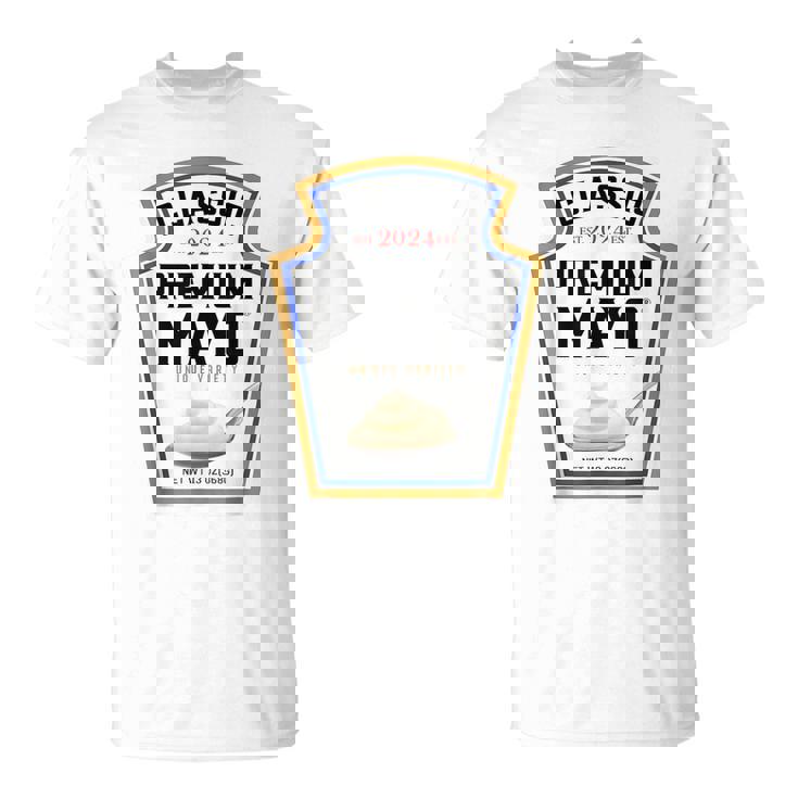 Blue Mayonnaise Diy Halloween Costume Mayo Condiments T-Shirt | Mazezy