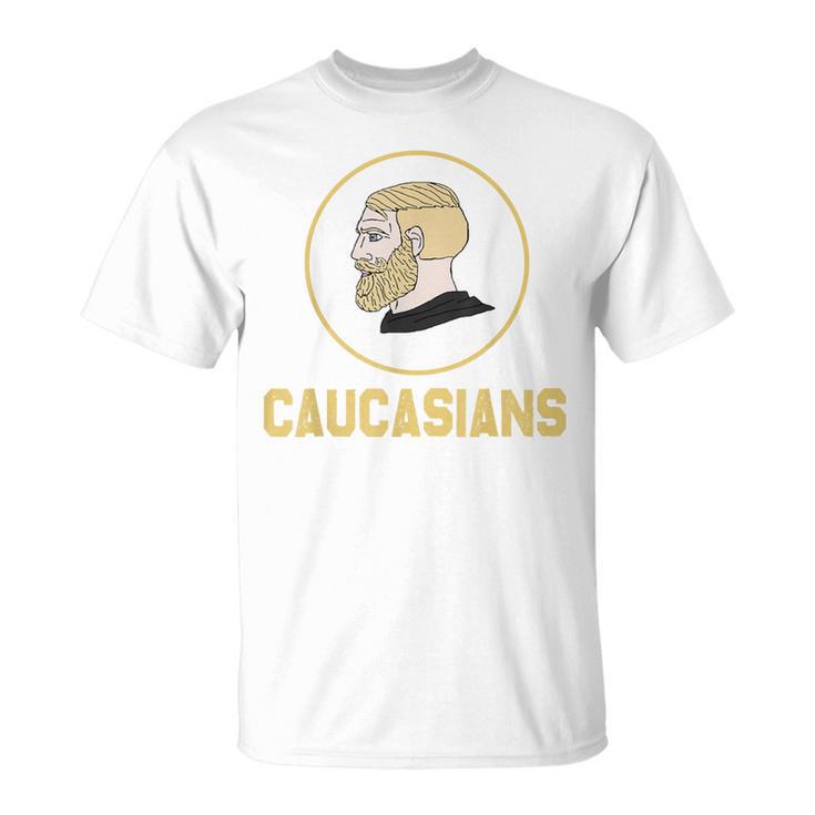 Caucasians Vintage Caucasians Pride T-Shirt | Mazezy