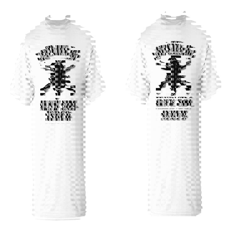 US Army Infantry School Instructor Back T-Shirt - Monsterry