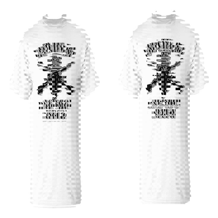 US Army Ranger School Instructor Front T-Shirt - Monsterry