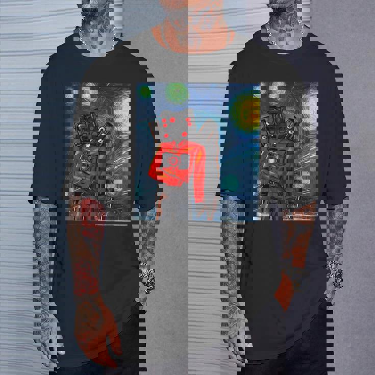 Birthday Boy Speakerman Cameraman Tvman Meme Video Game T-Shirt - Monsterry