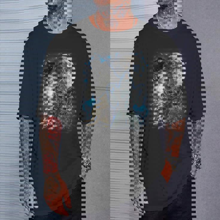 Cringe Alpha Wolf Meme Werewolf T-Shirt - Monsterry