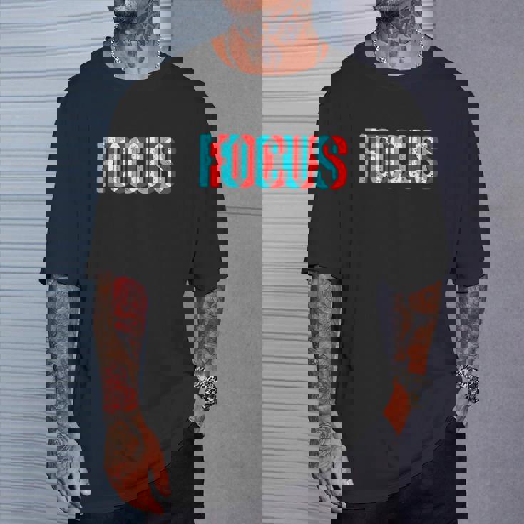 Focus Optical Illusion Trippy Motivational T-Shirt - Thegiftio