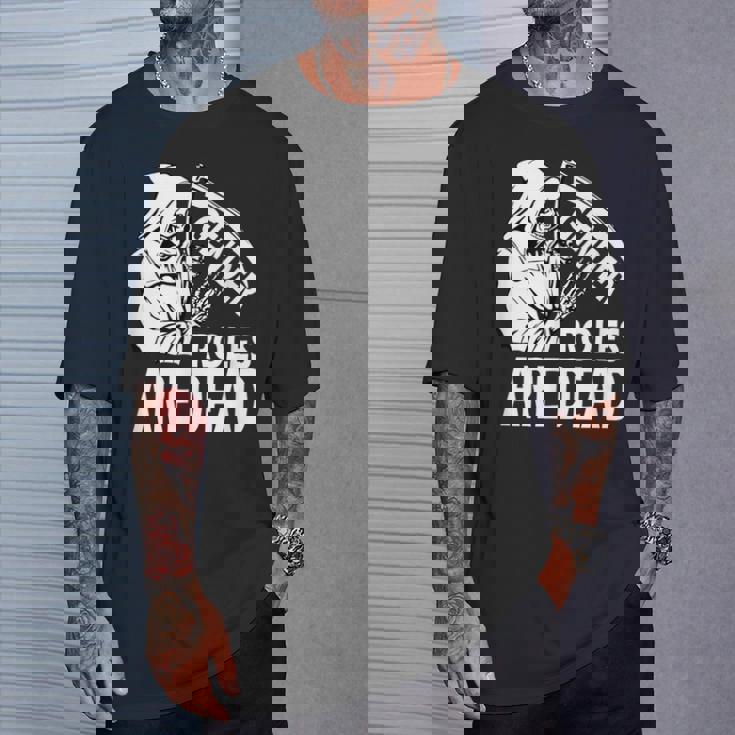 Gender Roles Are Dead Equal Rights Equality Feminist T-Shirt - Monsterry