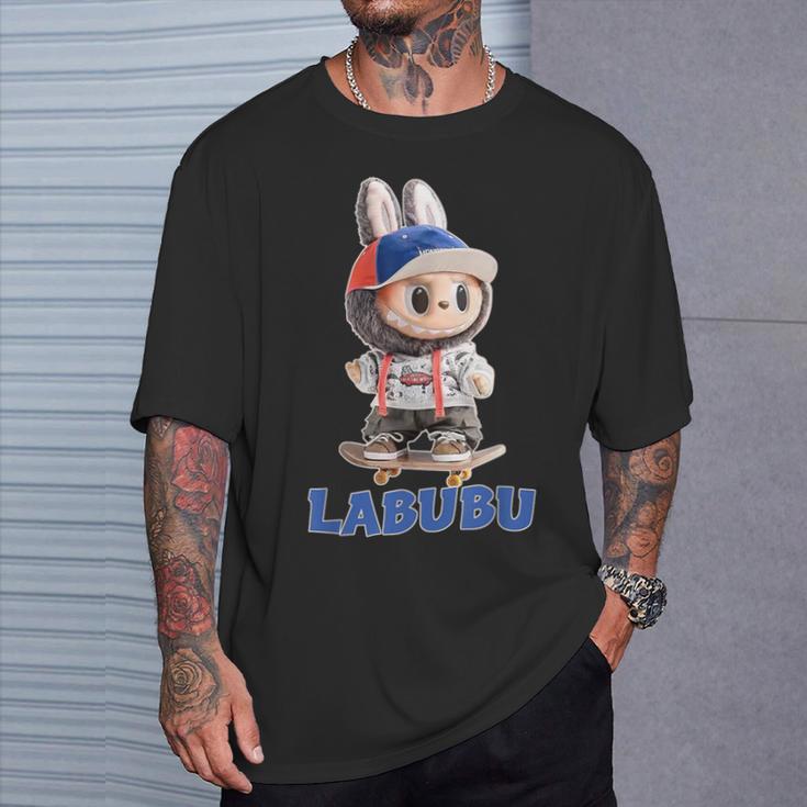 Labubu Lover Cute Labubu Party Meme T-Shirt | Mazezy