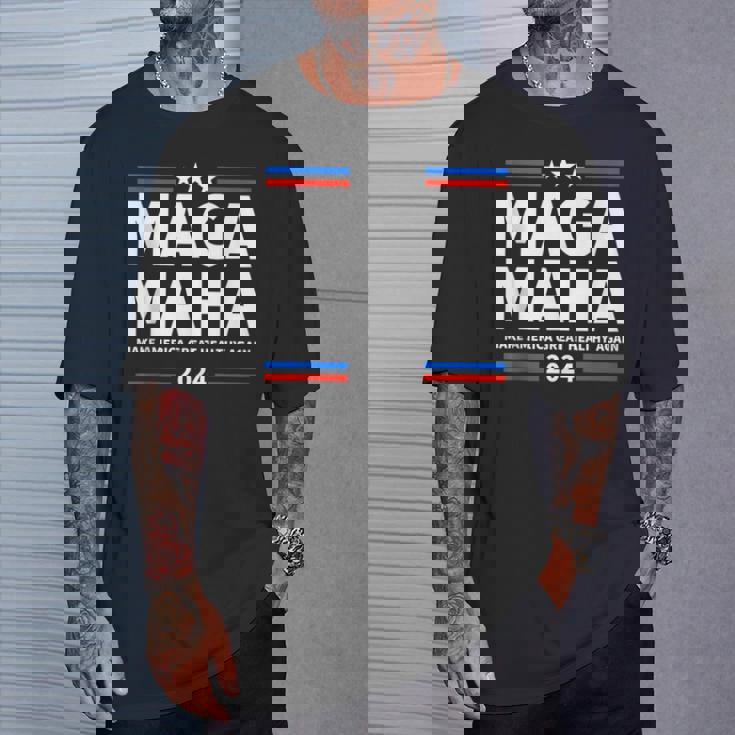 Maha Maga Make America Healthy Great Again Trump Kennedy T-Shirt ...