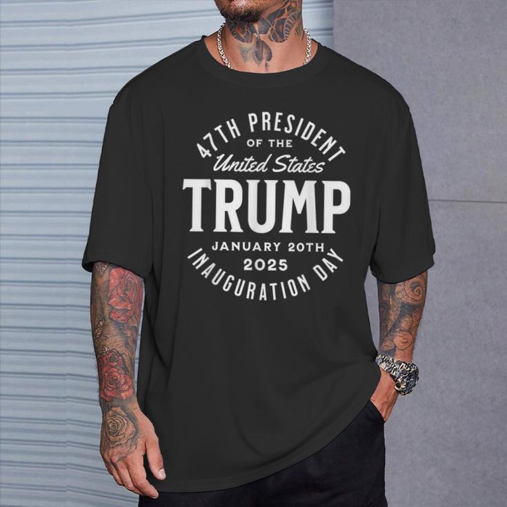 President Trump Inauguration Day 2025 T-Shirt - Monsterry