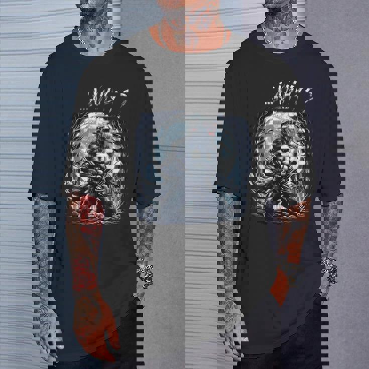 Werewolf Ripping Meme Wolf Tearing Meme Werewolf Meme T-Shirt - Monsterry