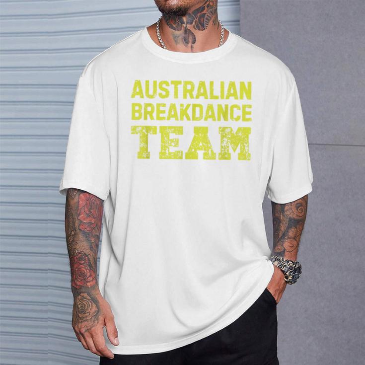 Australian Breakdancing Outfit Halloween Costume T-Shirt - Seseable